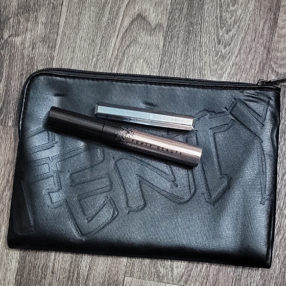 Fenty Beauty | Makeup | Fenty Beauty Black Pouch With Makeup Essentials ...